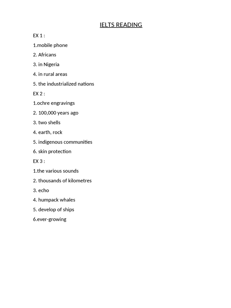 Ielts Reading | PDF