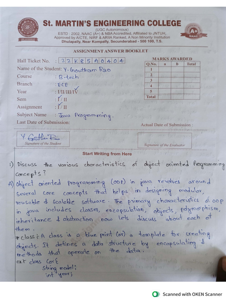 Java Assignment | PDF