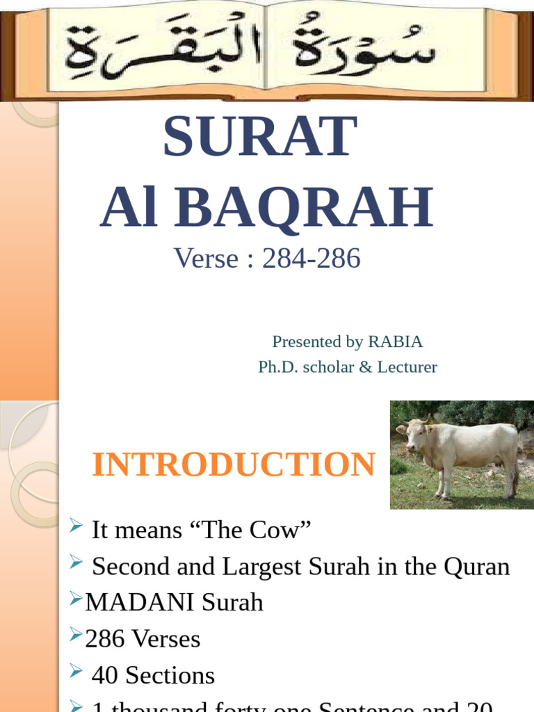 Surah Al Baqrah 11092024 011720pm | PDF | Surah | God In Islam