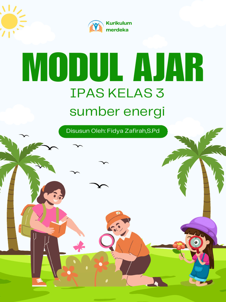 Modul Ajar Kelas 3 IPAS (Sumber Energi) PDF | PDF