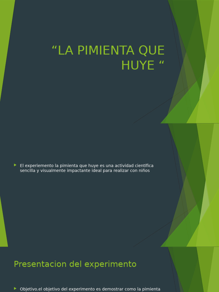La Pimienta Que Huye | PDF