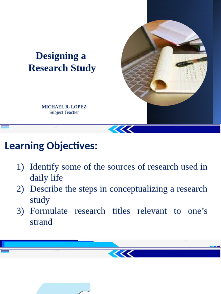 Designing Research Study | PDF | Theory | Methodology