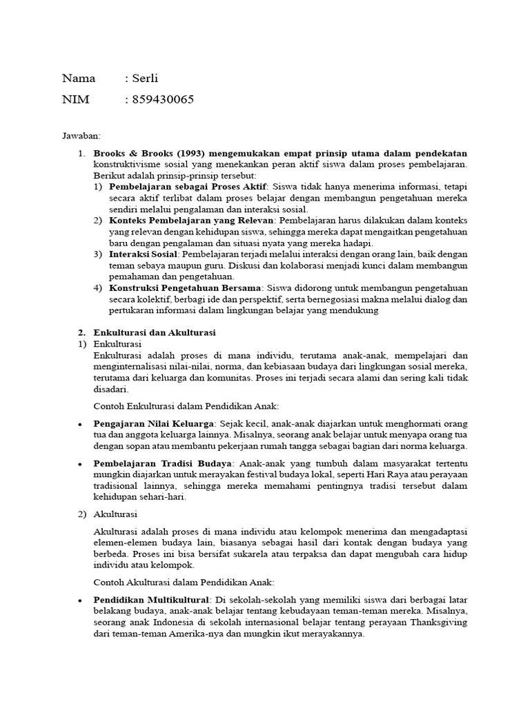 Tugas 2 Pembaharuan Dalam Pembelajaran | PDF