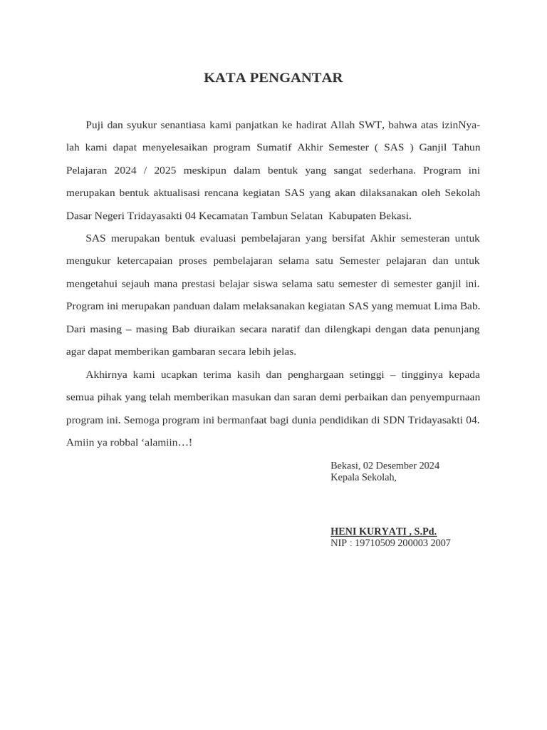 Proposal SAS 2024 | PDF