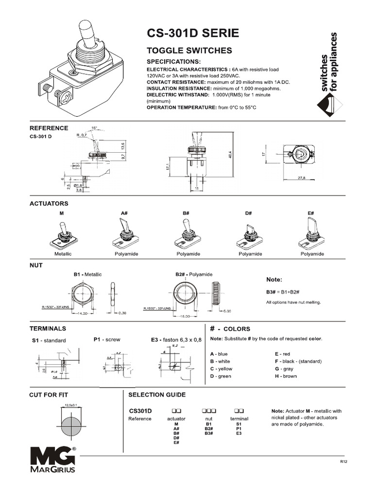 Margirius Cs 301d Datasheets | PDF