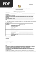 Borang Pb2 Terkini (Tiada Slip Gaji) | PDF