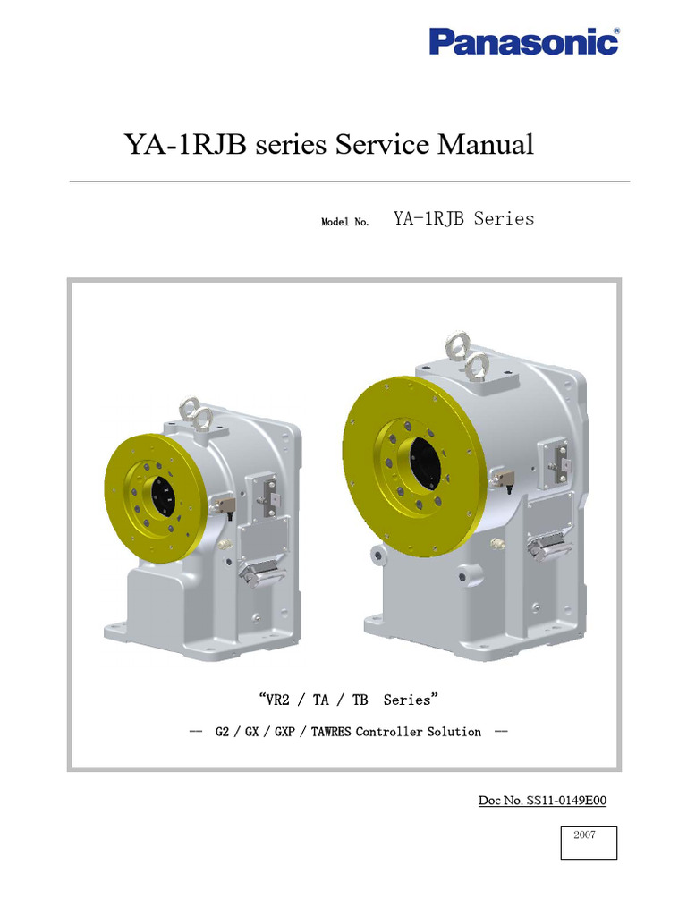 G01_SS11_0149E00_YA-1RJB Service manual | PDF | Screw | Electric Motor