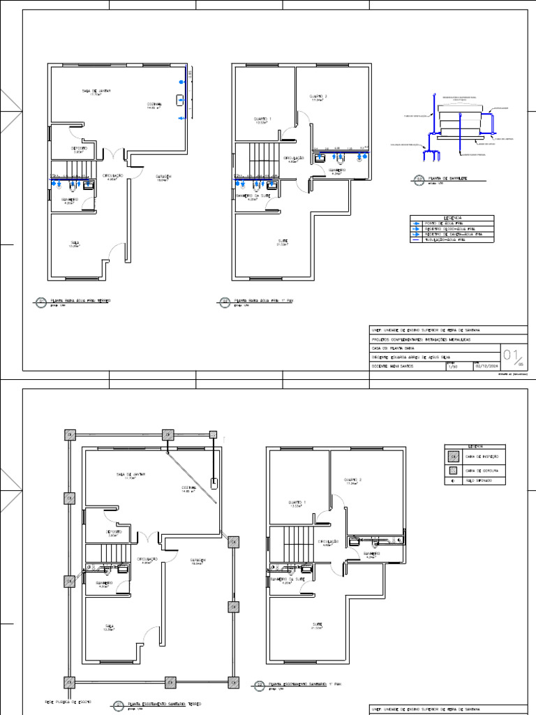 Projetos Complementares - Planta | PDF