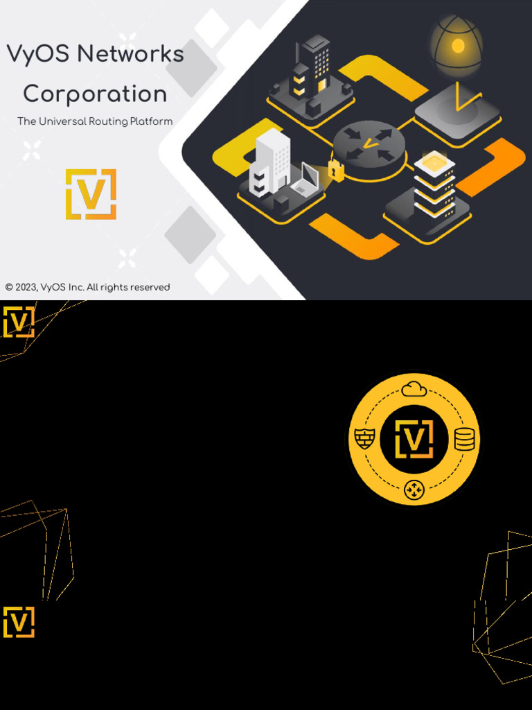 VyOS+Company+Presentation+v3.0 | PDF | Computer Network | Router (Computing)