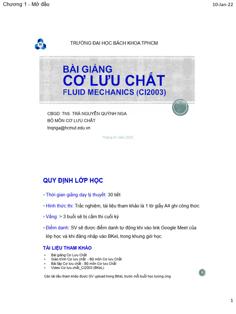 BG - CLC - TNQNga - Ch1 - Mo Dau | PDF