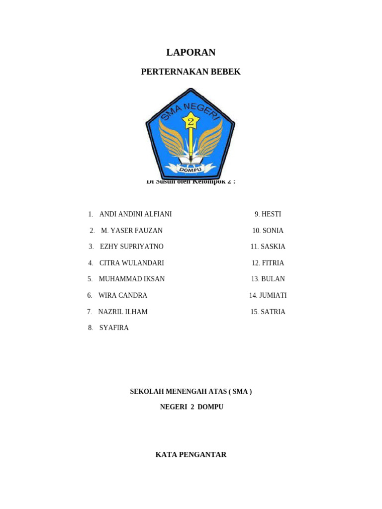 LAPORAN Andini | PDF