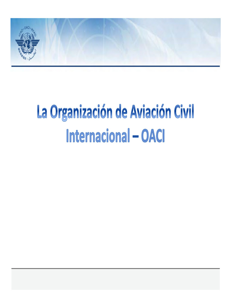 OACI | PDF | Aeronave | Aeropuerto
