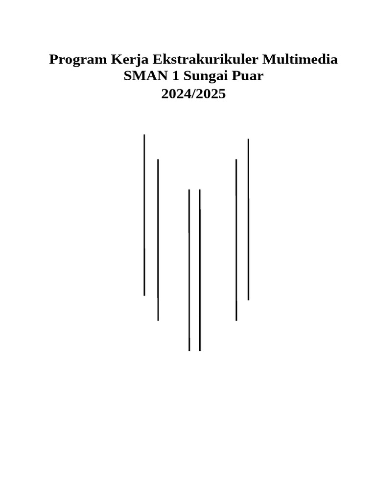 program kerja multimedia 2024 | PDF