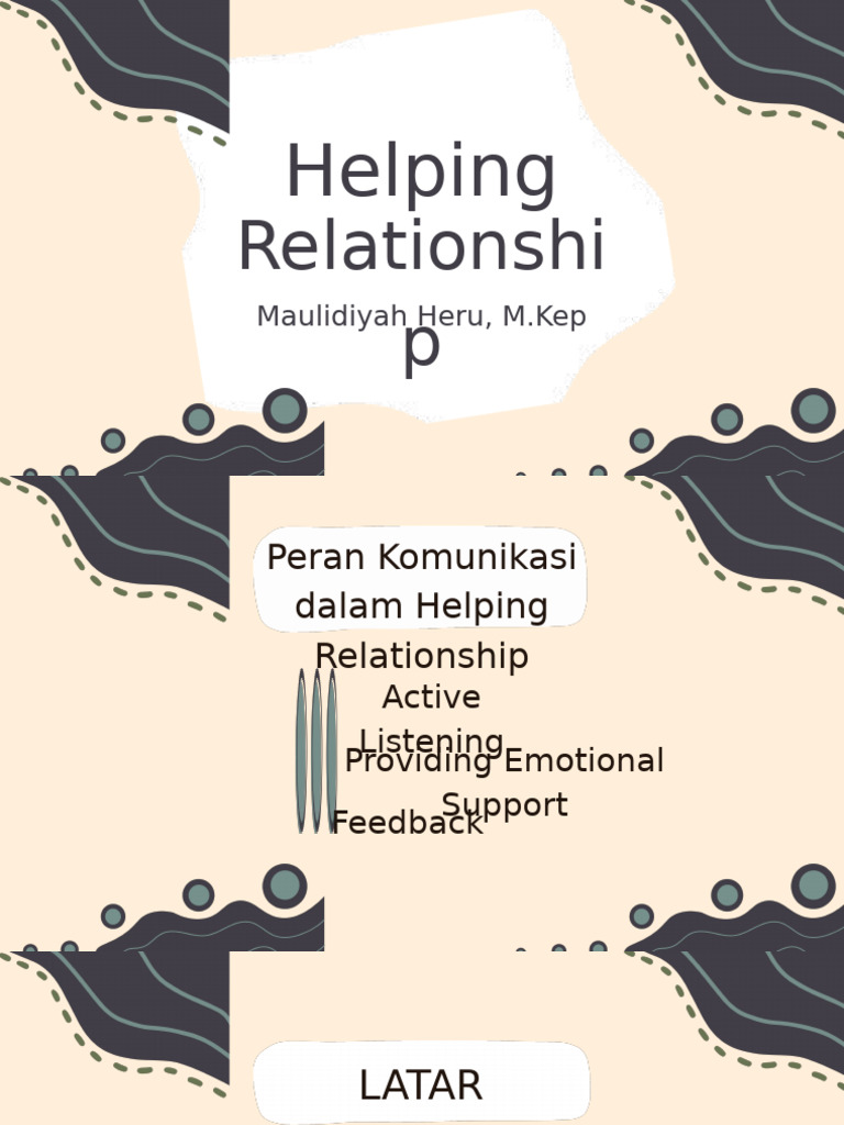 Helping Relationship | PDF