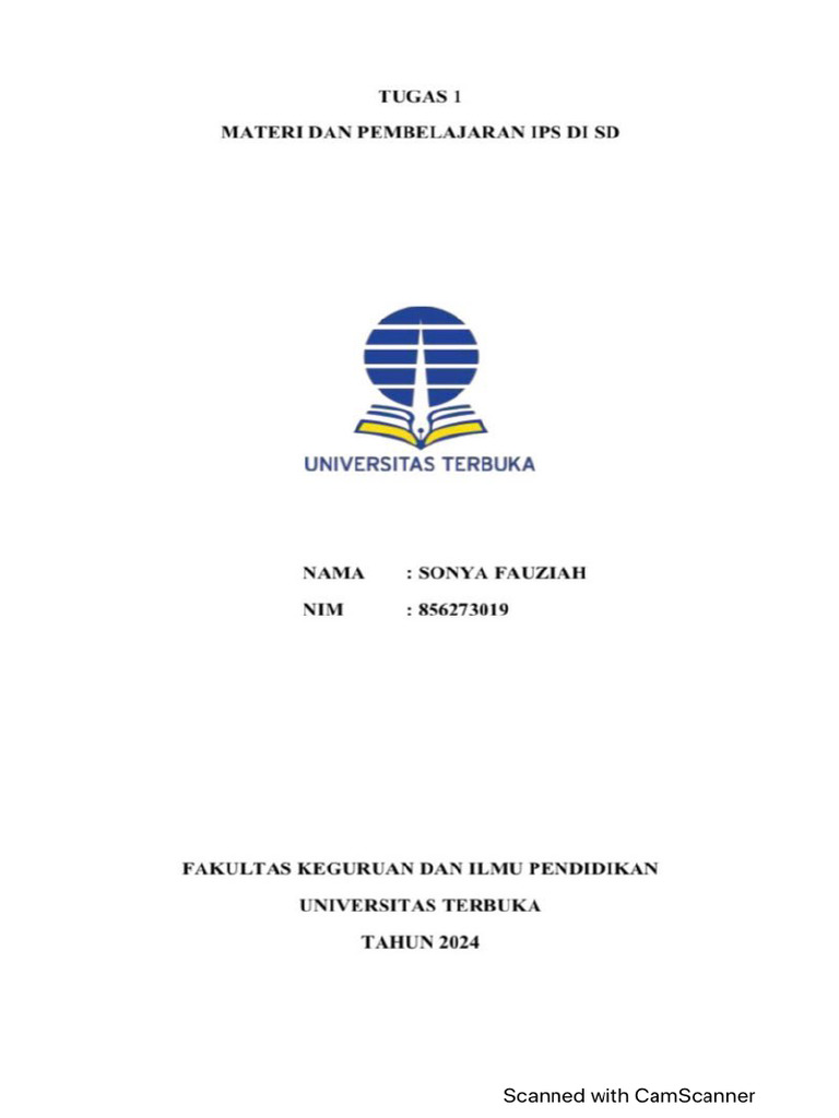 Tugas 2 Materi Dan Pembelajaran Ips | PDF