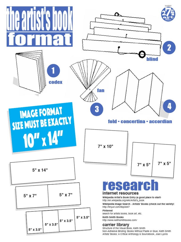 Artist Book Formats Litho | PDF | Books | Publishing