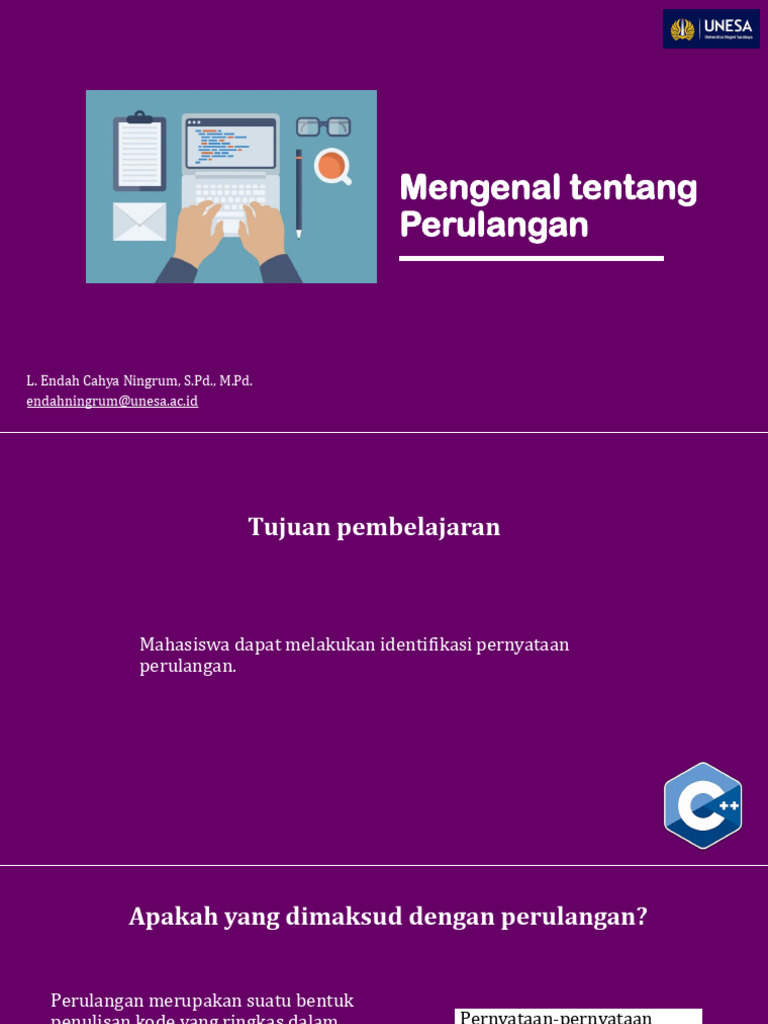 Mengenal Perulangan | PDF