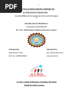 Final Year Pharmacy Project Ideas | PDF | Pharmaceutical Industry ...