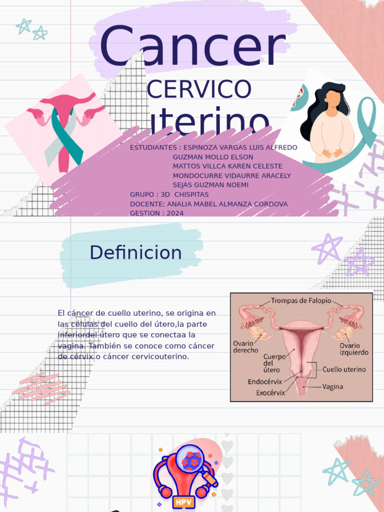 Cancer Cervicouterino | PDF