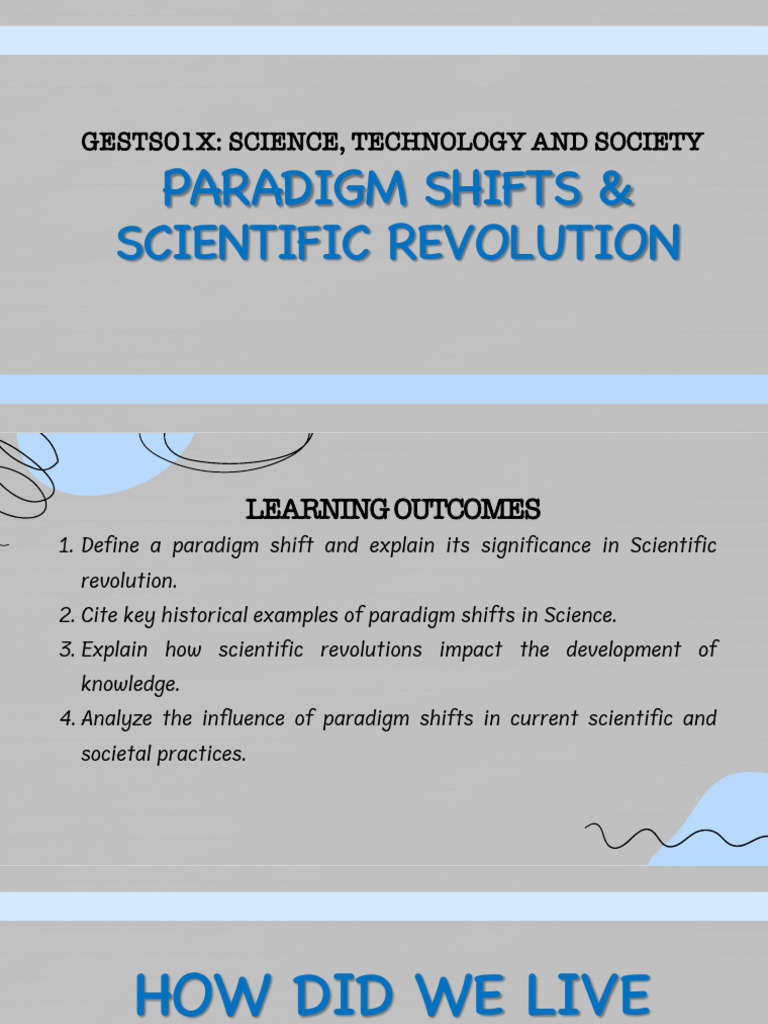 Paradigm Shifts in Science Explained | PDF | Heliocentrism | Science