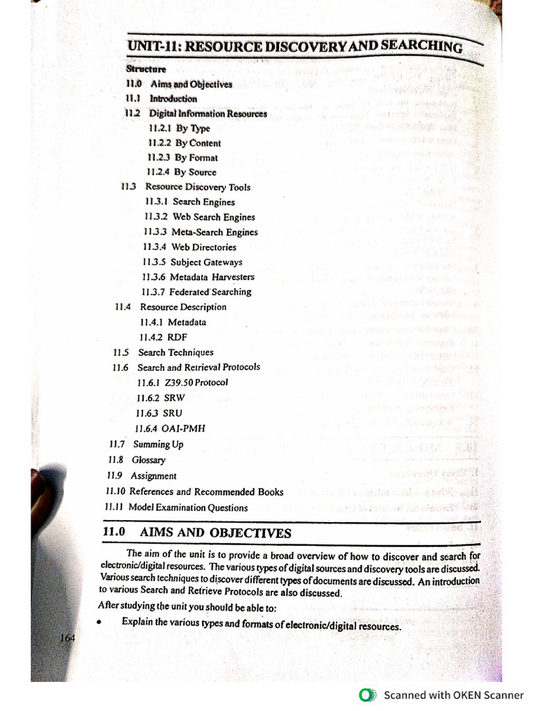 Unit-11 Resource Discovery and Searching | PDF