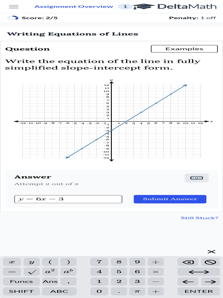 DeltaMath Student Application | PDF