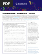 NJ SNAP Benefits Application Checklist | PDF | Child Support | United ...