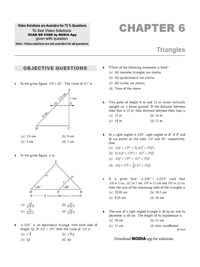 Geometry Exam Questions | PDF | Triangle | Euclidean Geometry