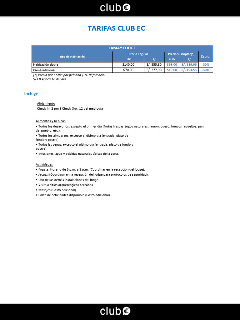 Lamay Lodge | PDF