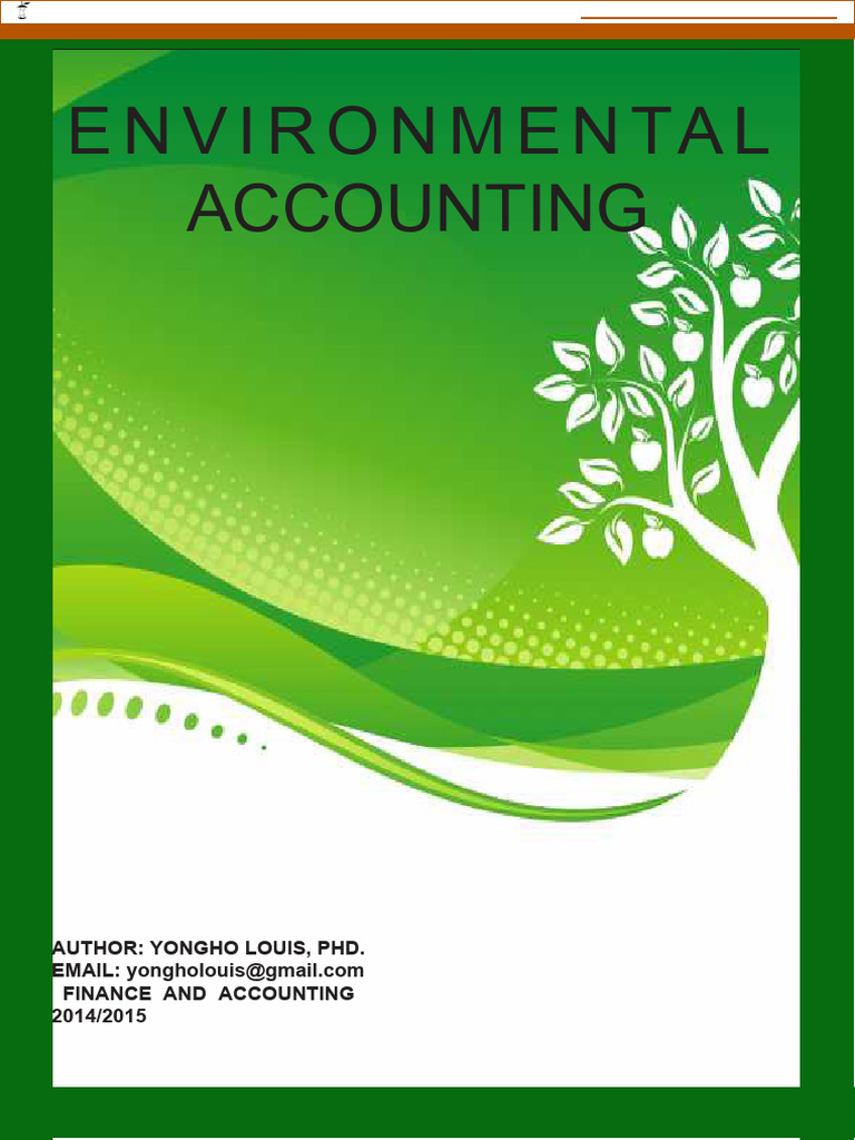 Environmental Accounting Overview | PDF | International Financial ...