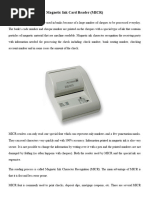 MICR E13B Font For Check Printing | PDF | Banking | Typography