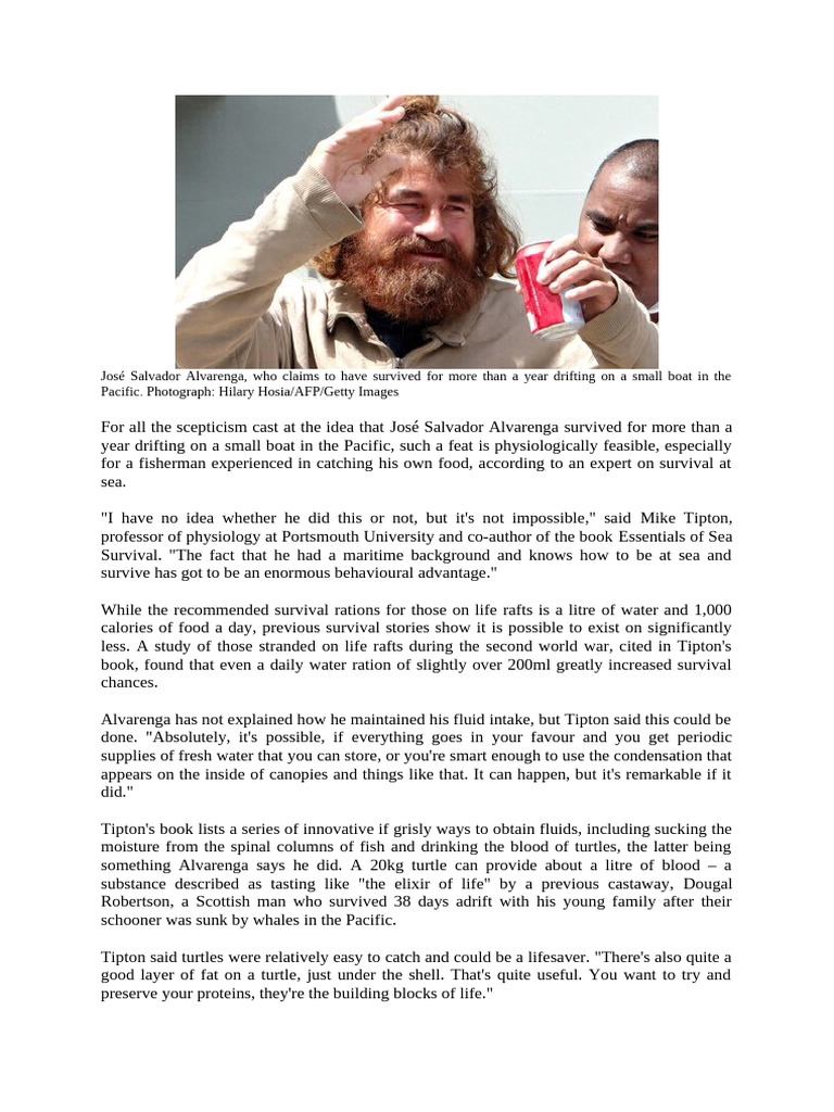 Castaway Survival Skills | PDF