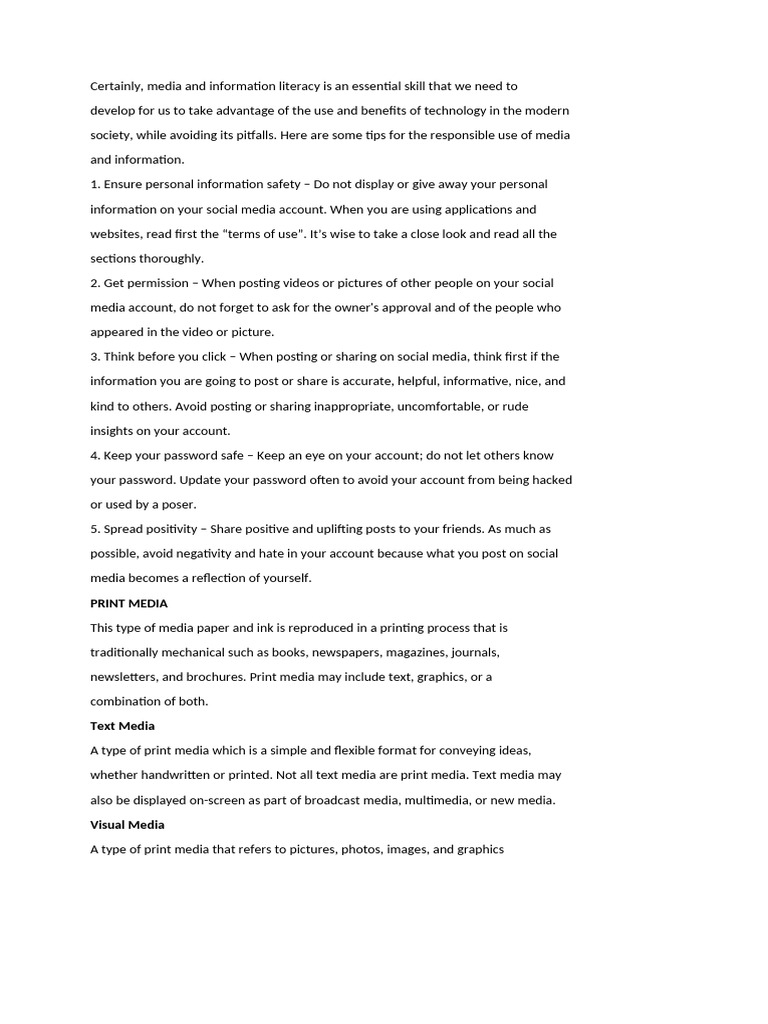 Handouts | PDF | Mass Media | Libraries