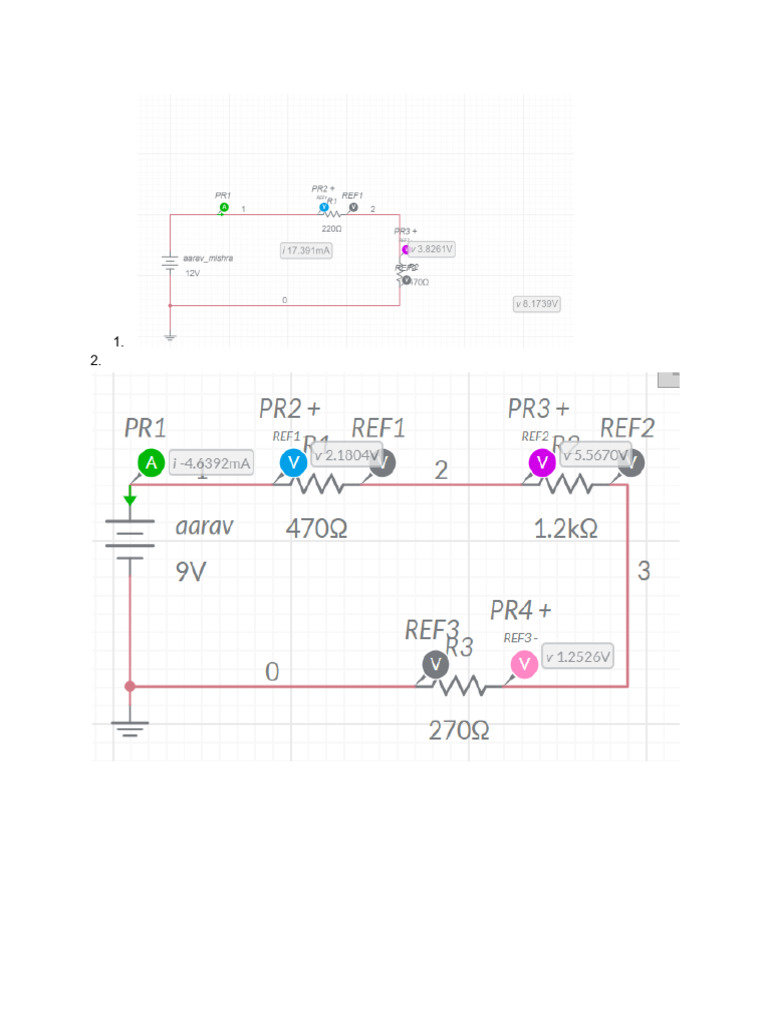 Activity Circuit Theory_ Simulations(Homework) | PDF