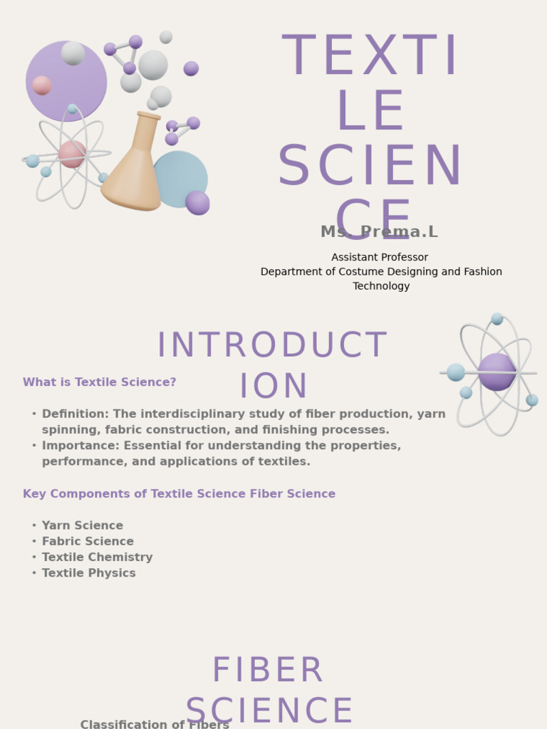 Textile Science - 20241210 - 111048 - 0000 | PDF