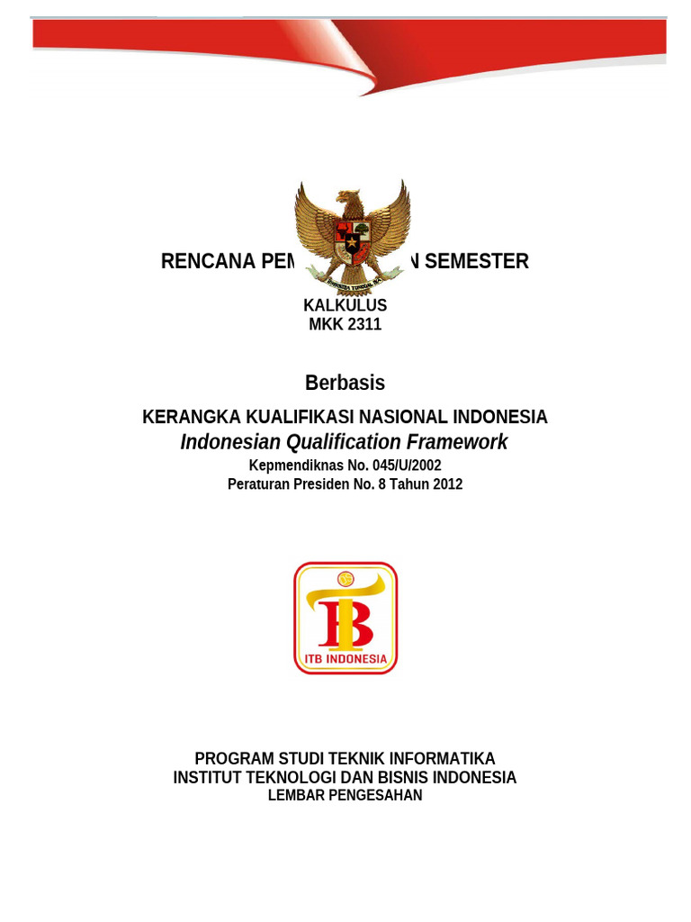 RPS KALKULUS Sem1 | PDF