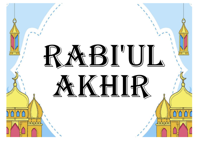 Rabiul Akhir | PDF