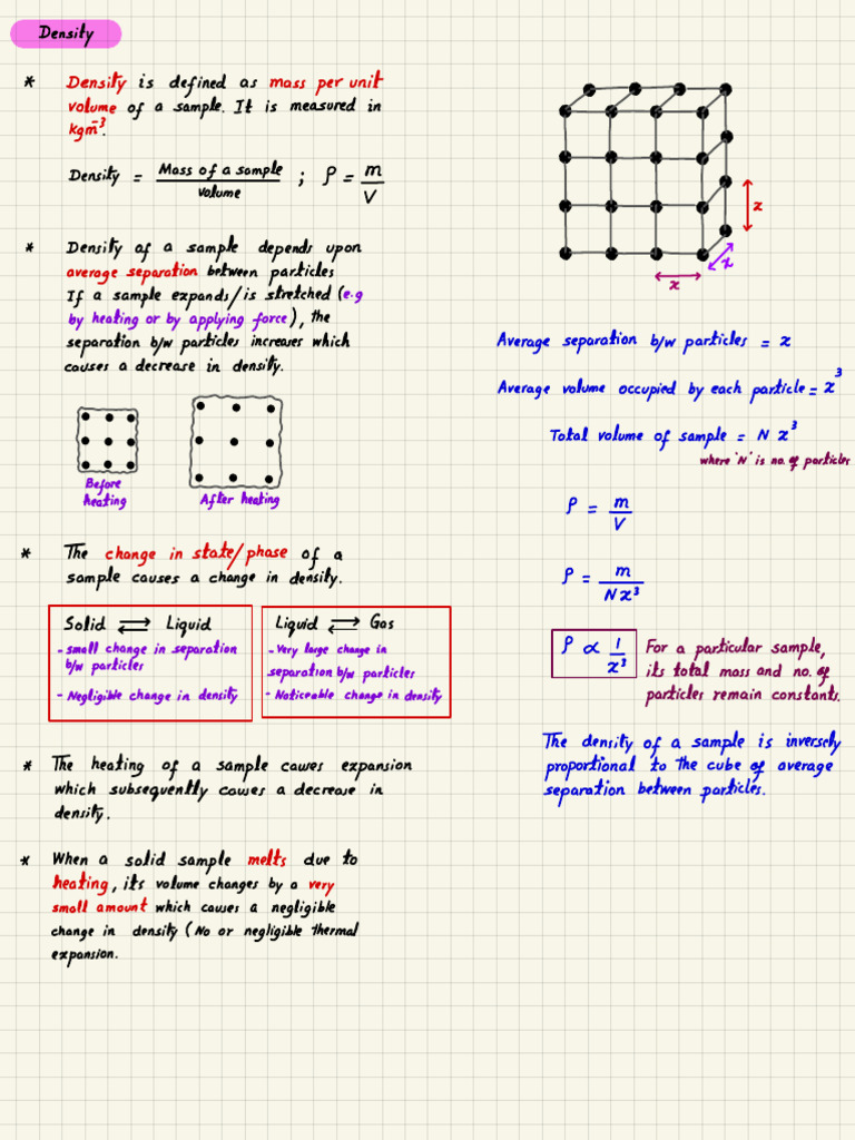 Density & Pressure | PDF | Density | Pressure