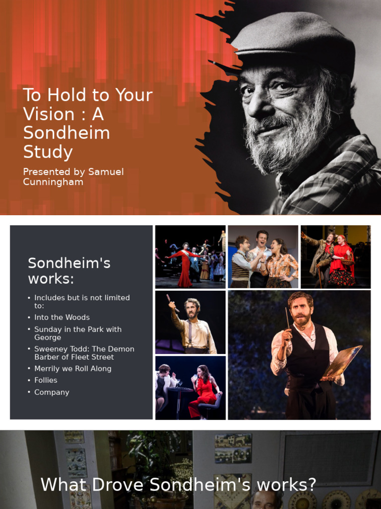 Stephen Sondheim Study | PDF | Music Theory | Elements Of Music
