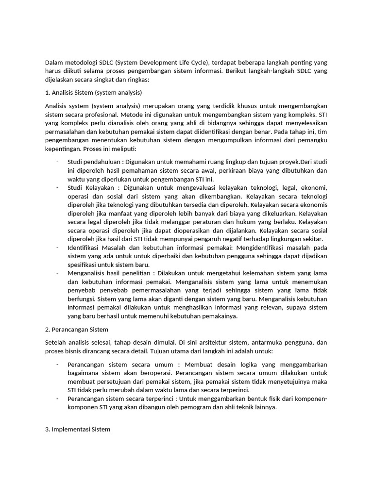 Tugas Si 2 Revisi | PDF