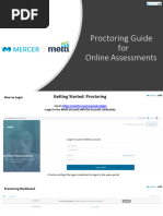 Moodle Proctoring Guide for MCQs | PDF