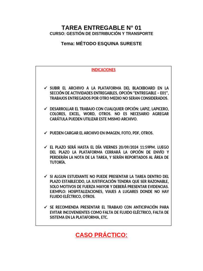 TAREA ENTREGABLE NRO 01 - ESTRATEGIAS DE DISTRIBUCIÓN (1) | PDF