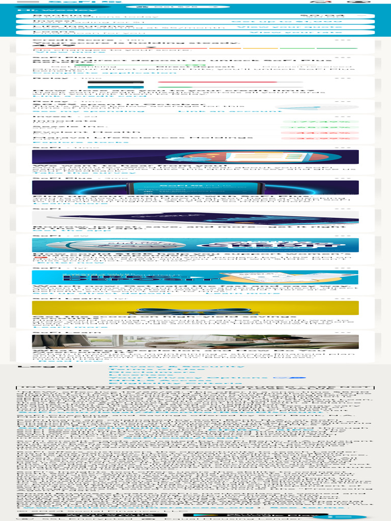 SoFi - Home | PDF | Banks | Loans