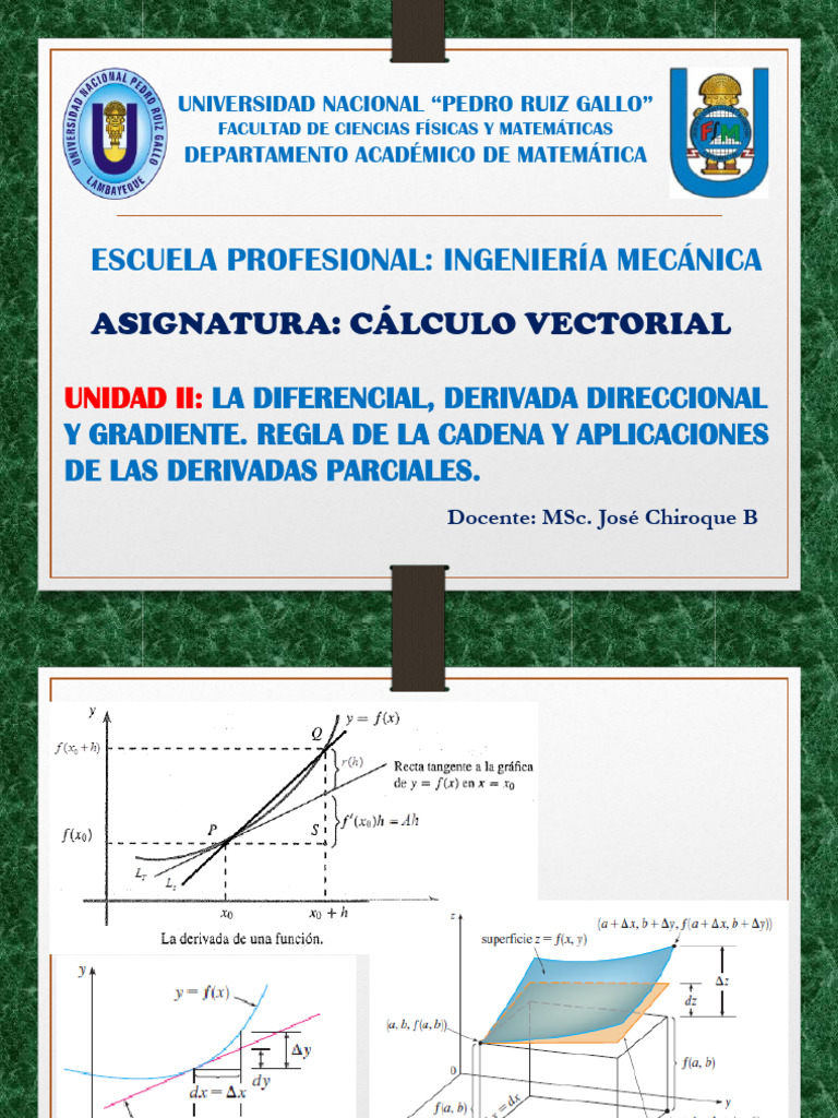 Vector Direccion | PDF | Degradado | Cálculo multivariable
