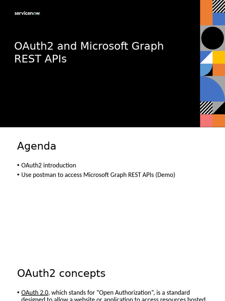 OAuth2-MS-graph | PDF