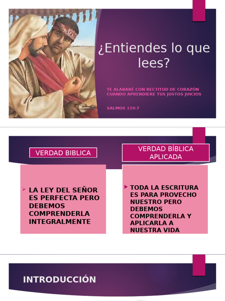 Comprendiendo la Biblia Correctamente | PDF