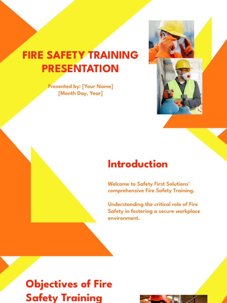 Fire Safety Training Guide | PDF | Fire Safety | Occupational Safety ...