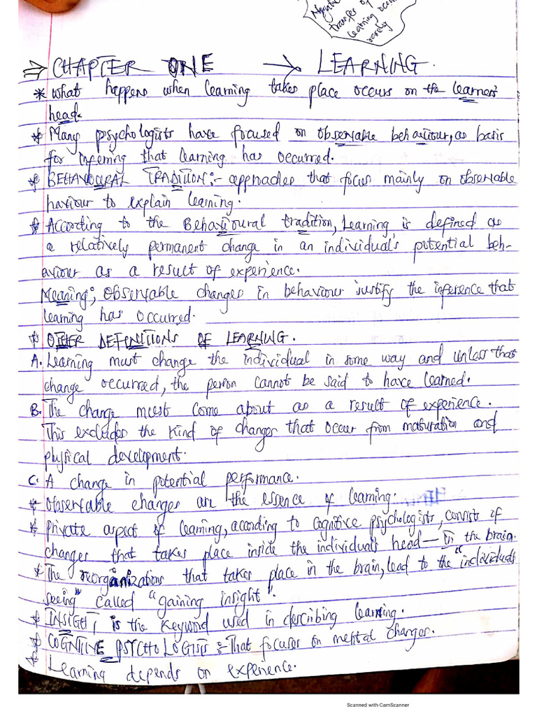Edu 221 Note | PDF