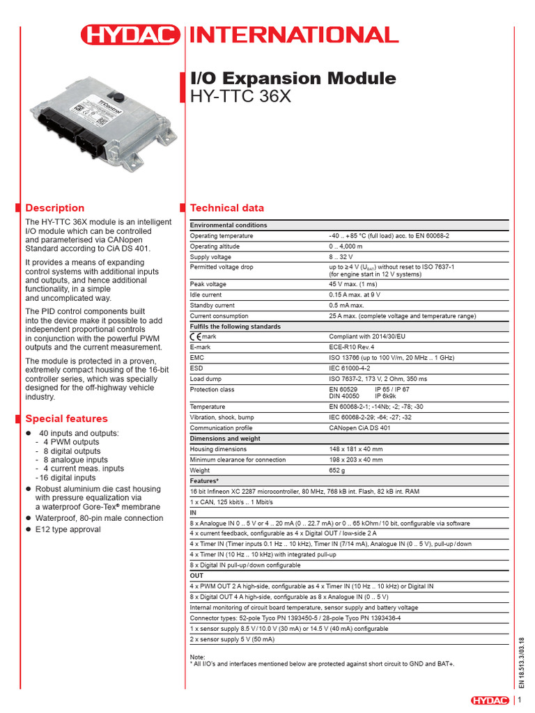 hy-ttc-36x-universal-io-expansion-module-1000451604-en | PDF | Hertz | Electrical Engineering