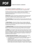Private Road Easement Agreement Sample | PDF | Easement | Road